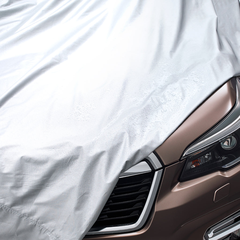 SILVER CAR COVER – SEDAN & WAGON & SUV – 3D Mats USA